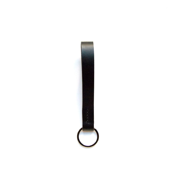 Black Leather Key Fob | Maragold Designs